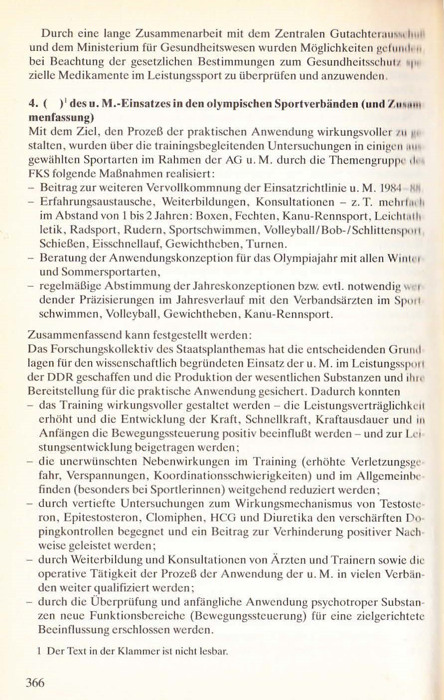 DDR Staatsplanthema 14.25, Forschungsvorhaben Komplex 08 - Doping-Archiv